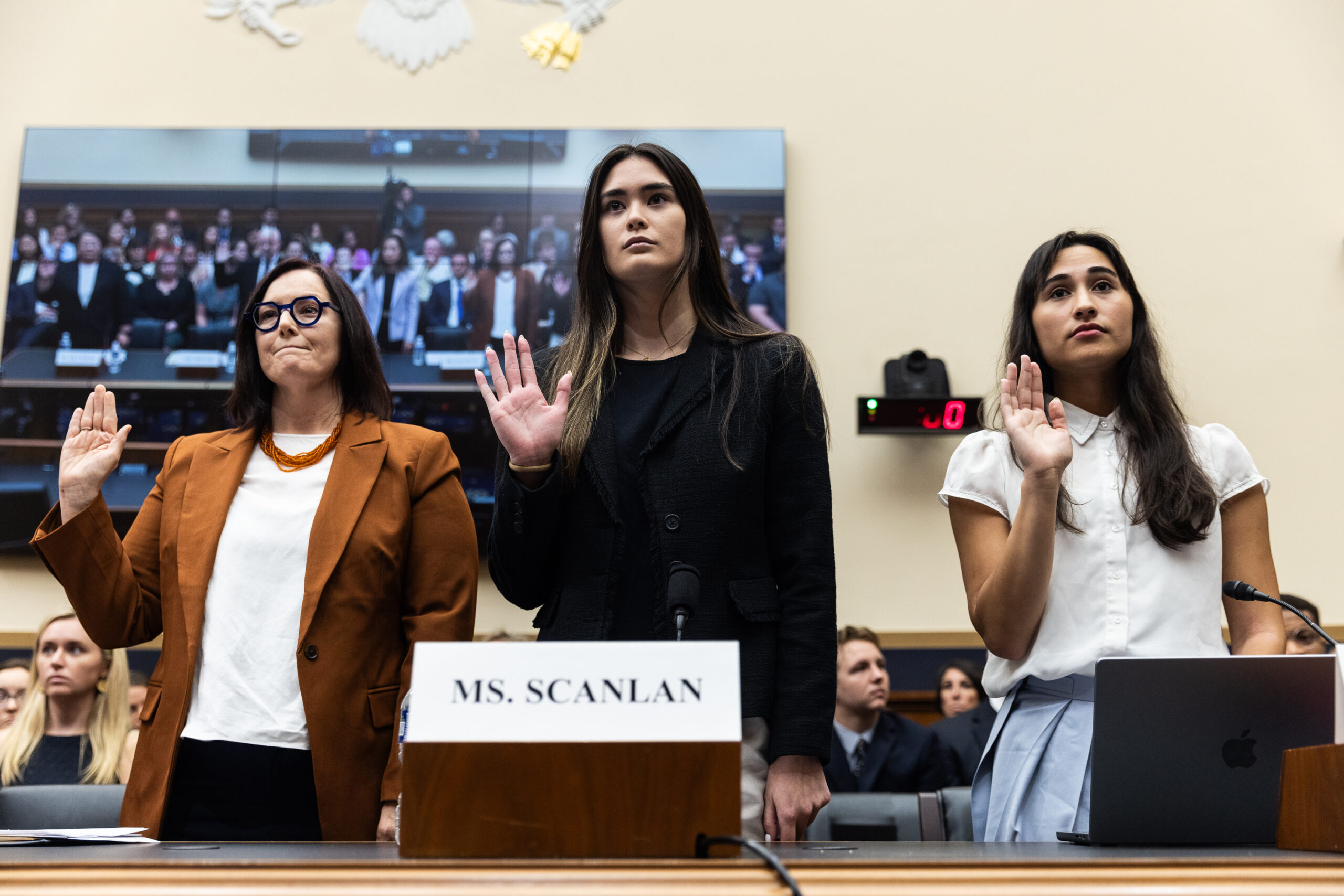 Detransitioner Chloe Cole breaks down before Congress speaking to ...