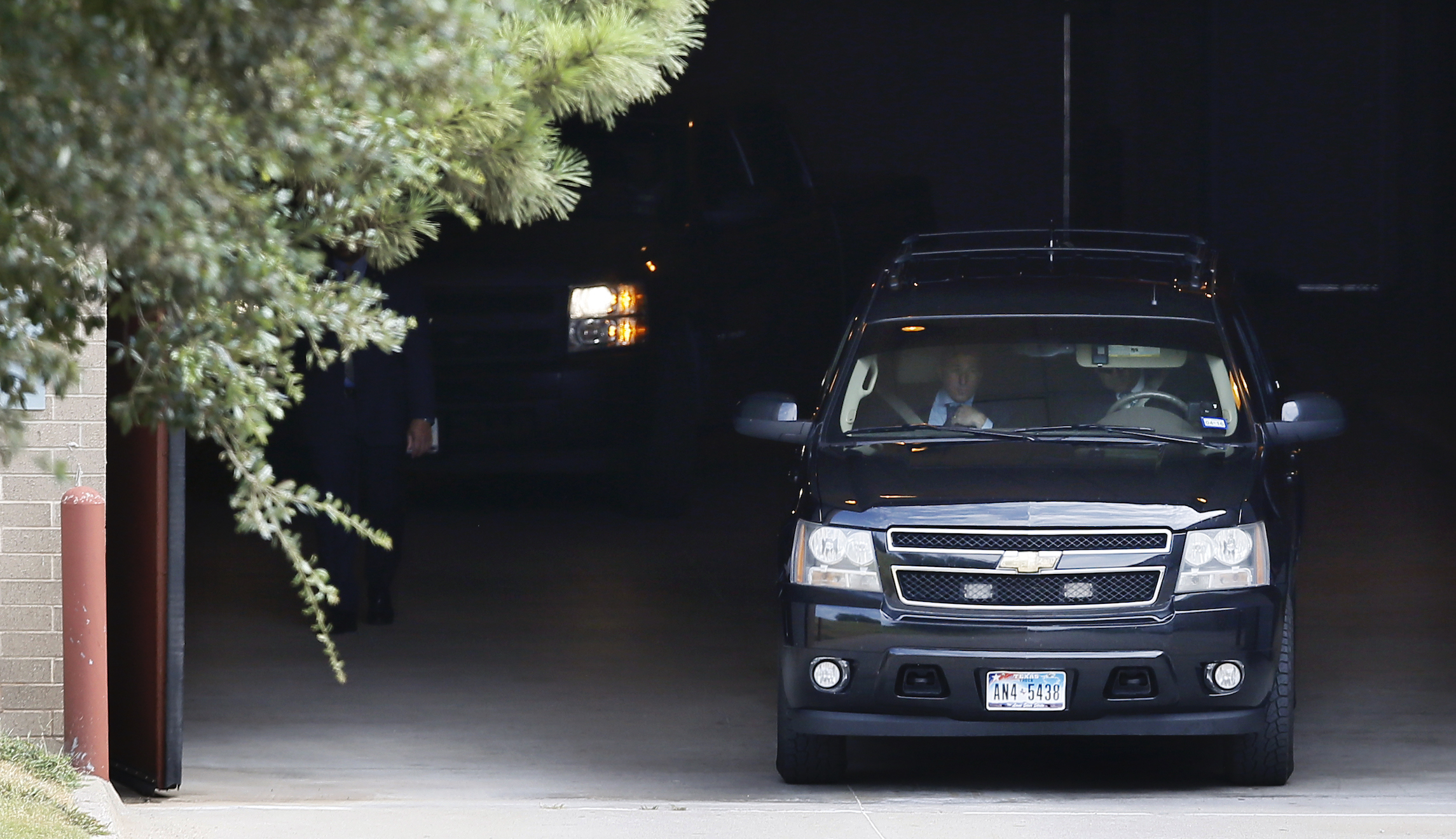 Driver In Custody After Trying To Sneak Unauthorized Suv Into White
